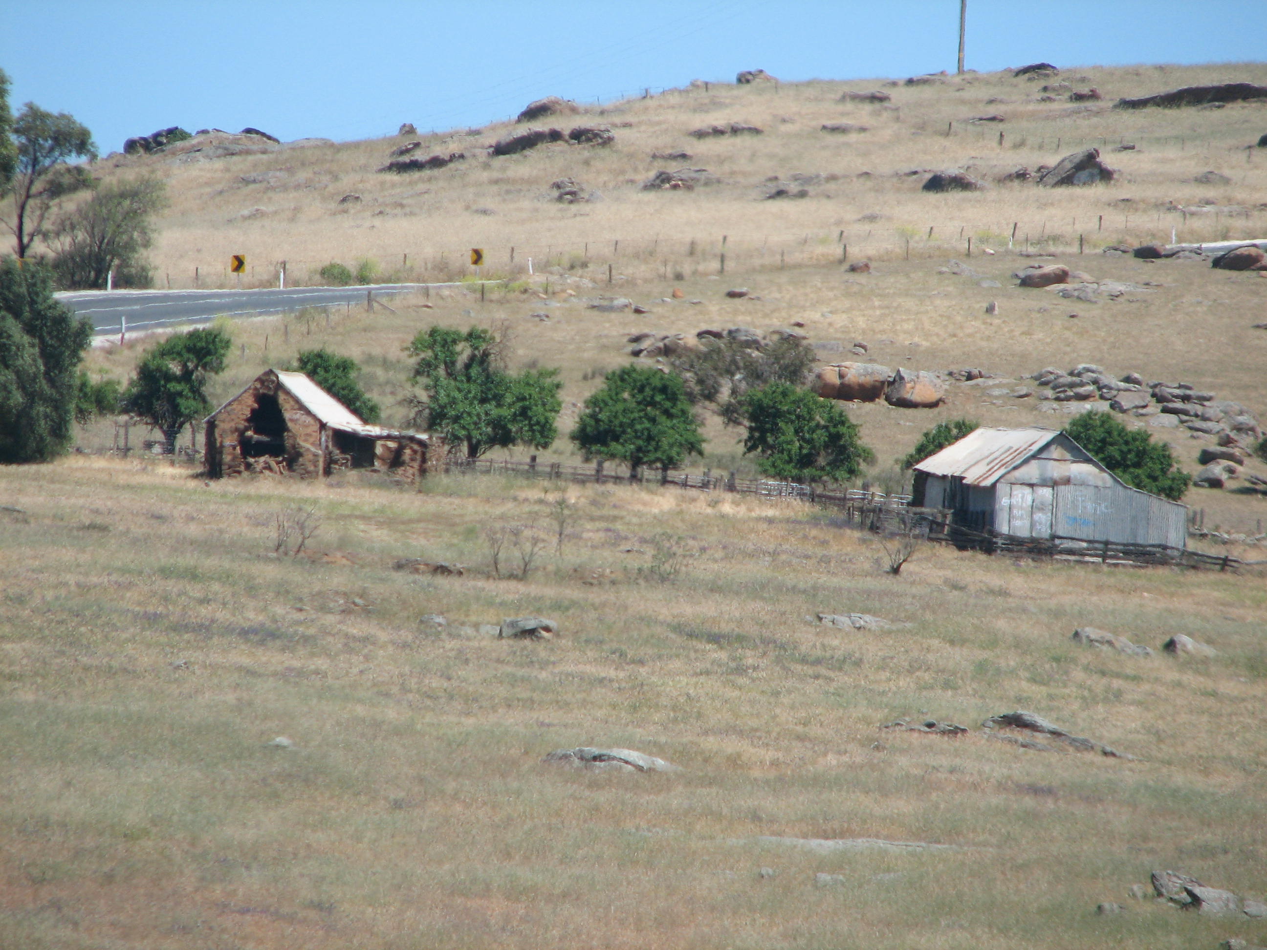 Farm ruins near Palmer, South Australia - Trevor's Travels