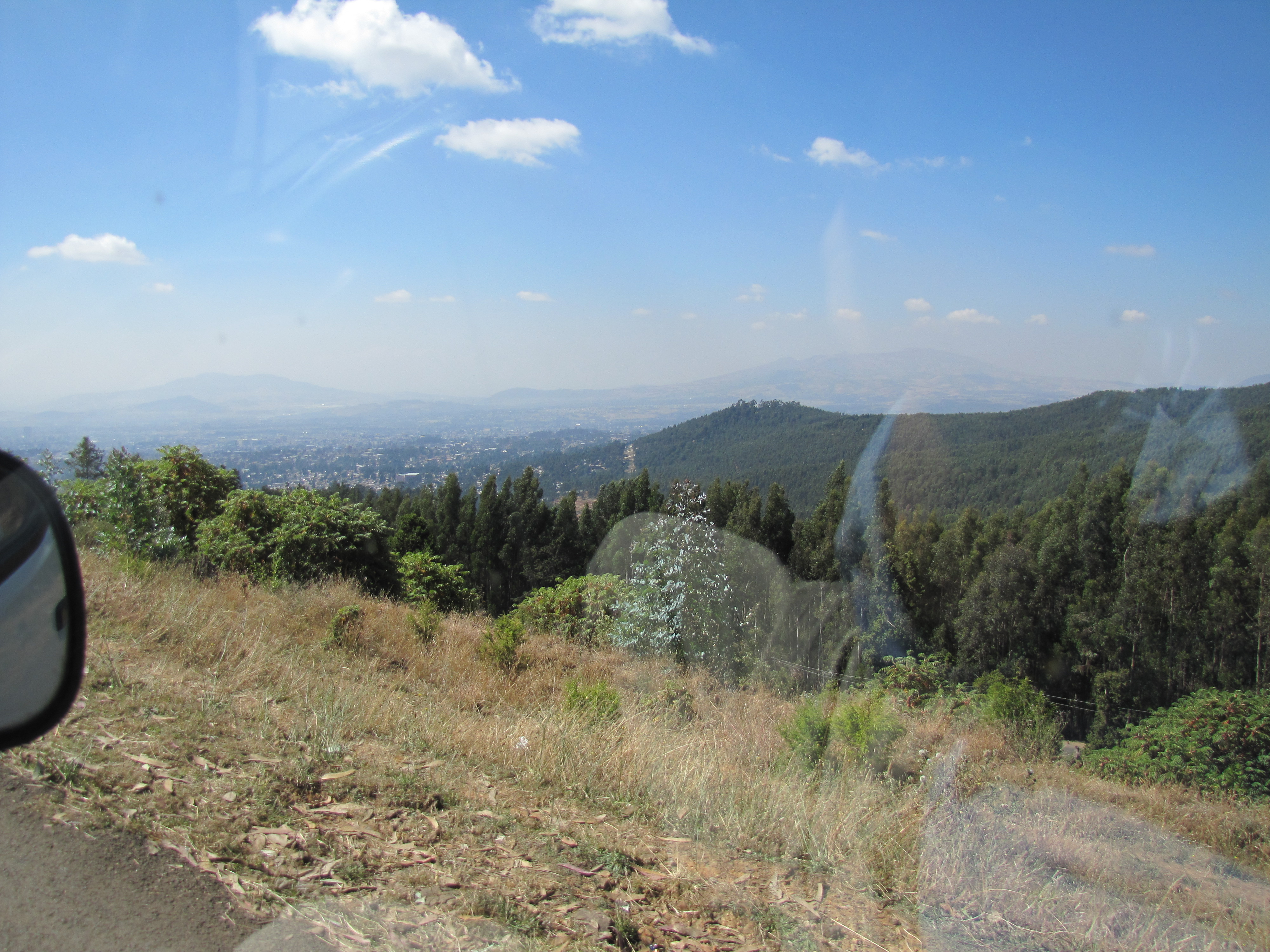 On the way up to Mount Entoto Natural Park, Ethiopia - Trevor's Travels