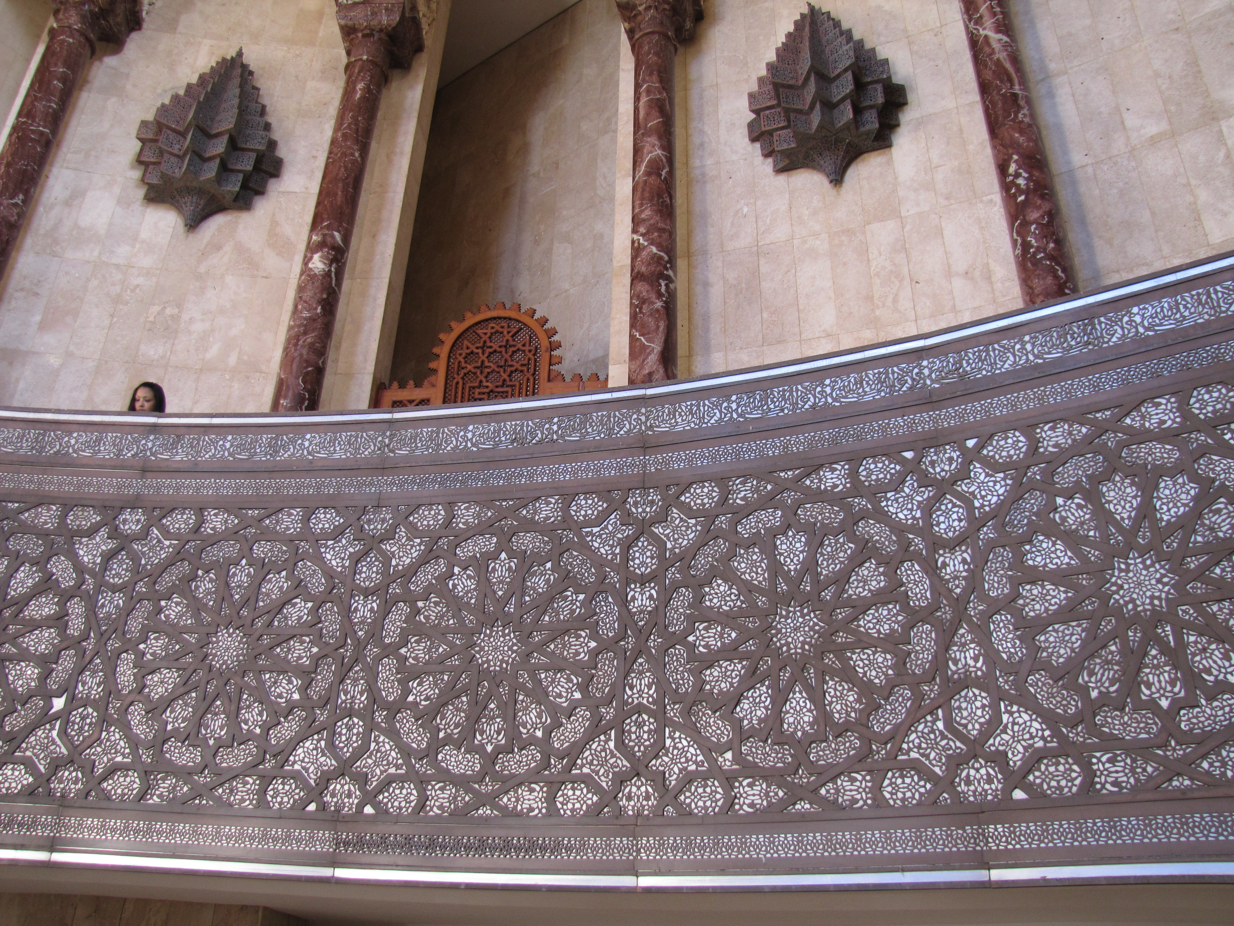 Inside the Hassan II Mosque in Casablanca, Morocco - Trevor's Travels