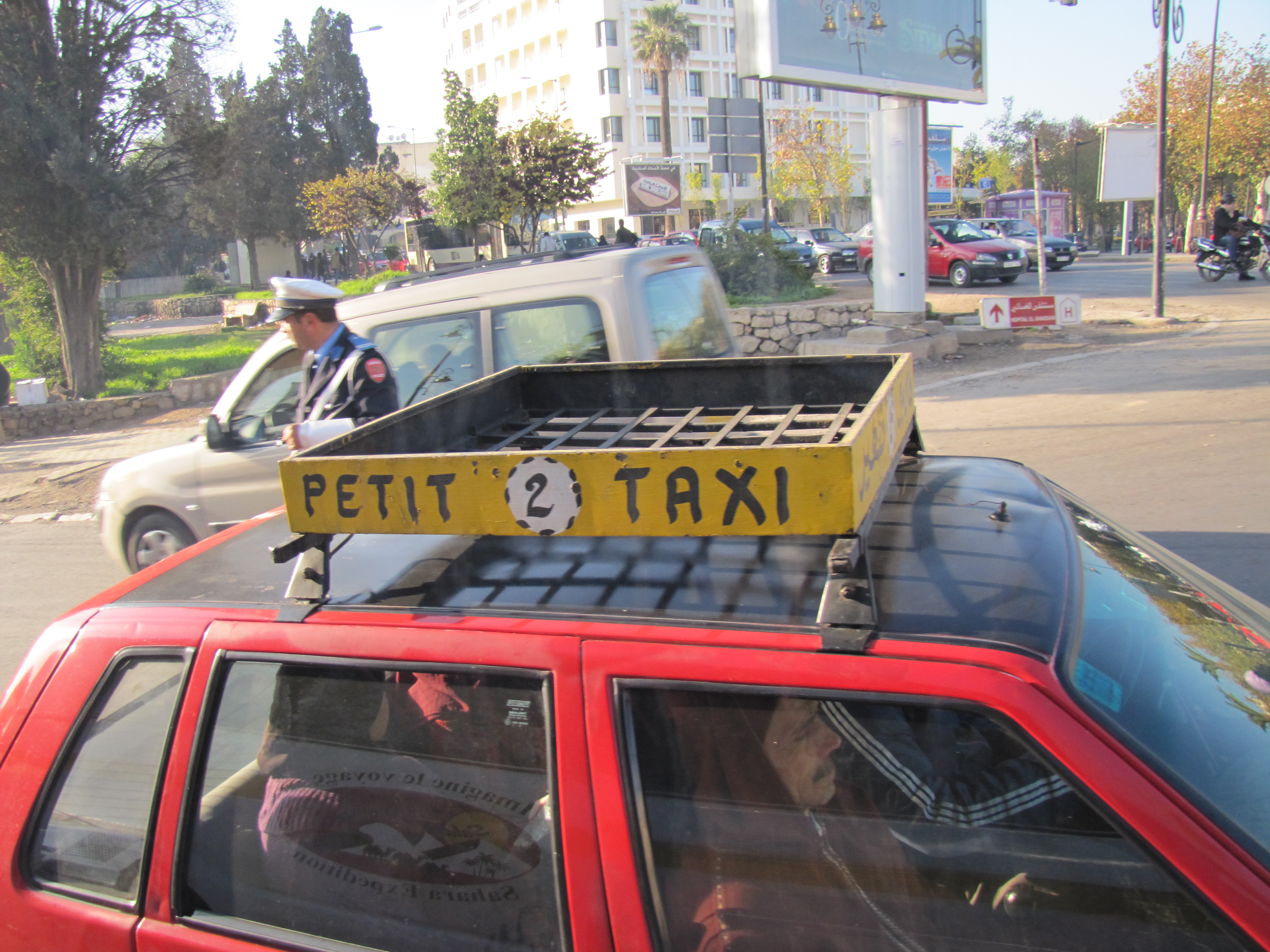 Petit Taxi in Fes, Morocco - Trevor's Travels