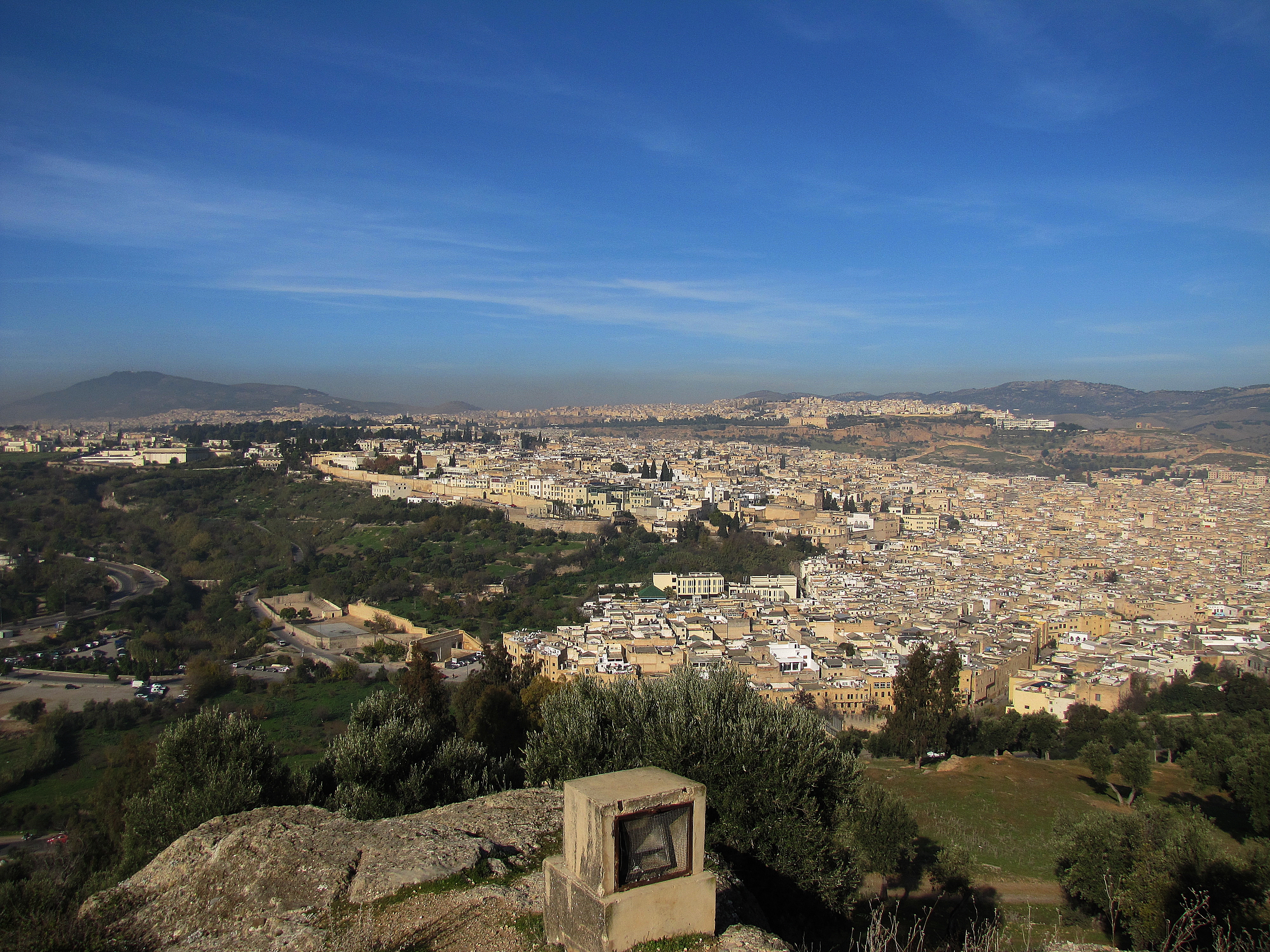 Overlooking Fes from Borj Sud (South Tower) in Morocco - Trevor's Travels