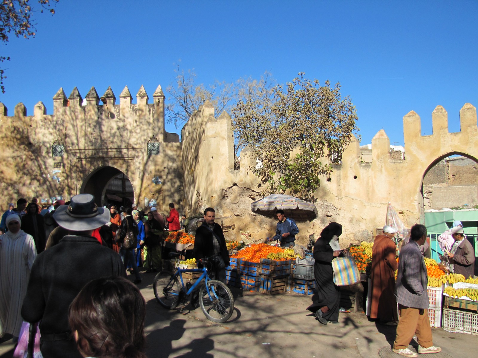 Farmers' markets in the village of Sefrou, Morocco - Trevor's Travels