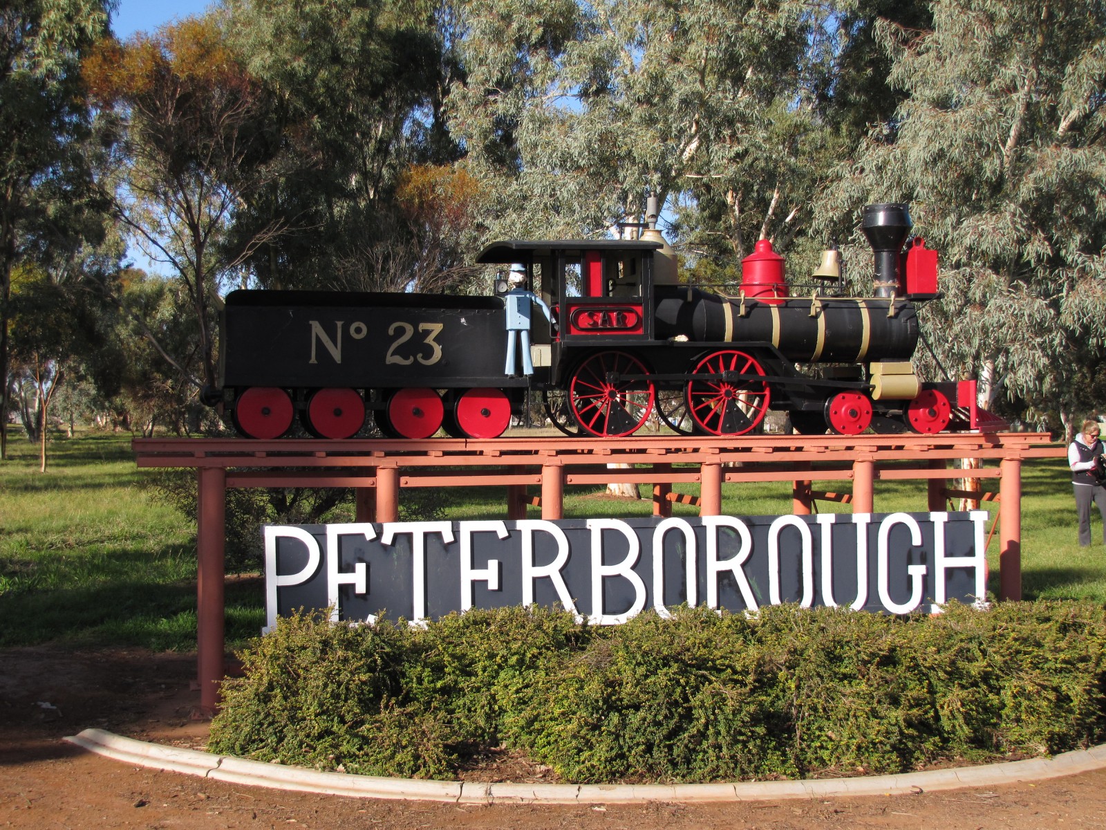 Model trains in Peterborough, South Australia - Trevor's Travels