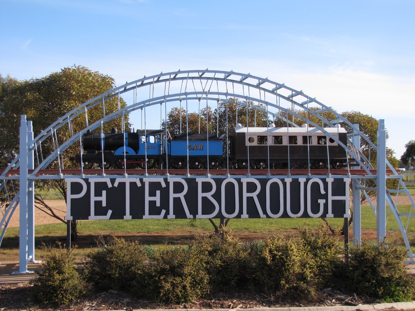 Model trains at Peterborough, South Australia - Trevor's Travels