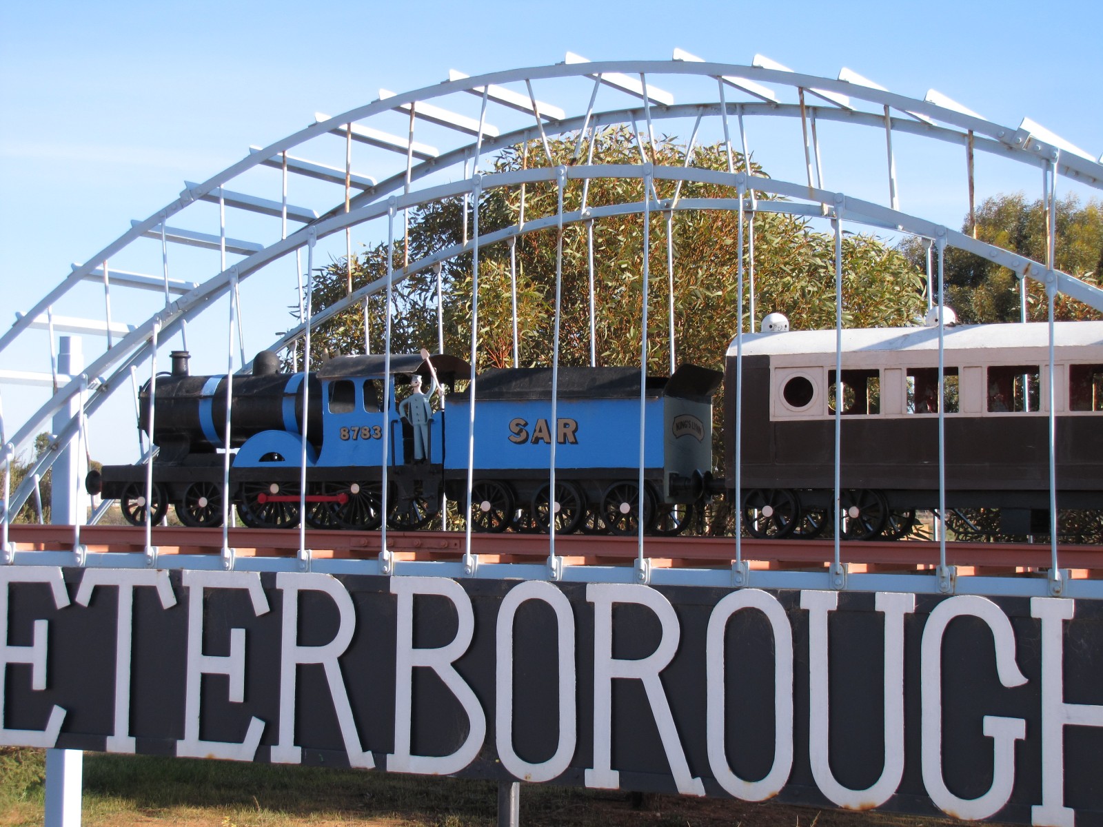 Model trains at Peterborough, South Australia - Trevor's Travels