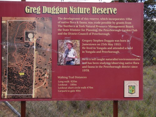 Greg Duggan Nature Reserve - Trevor's Travels