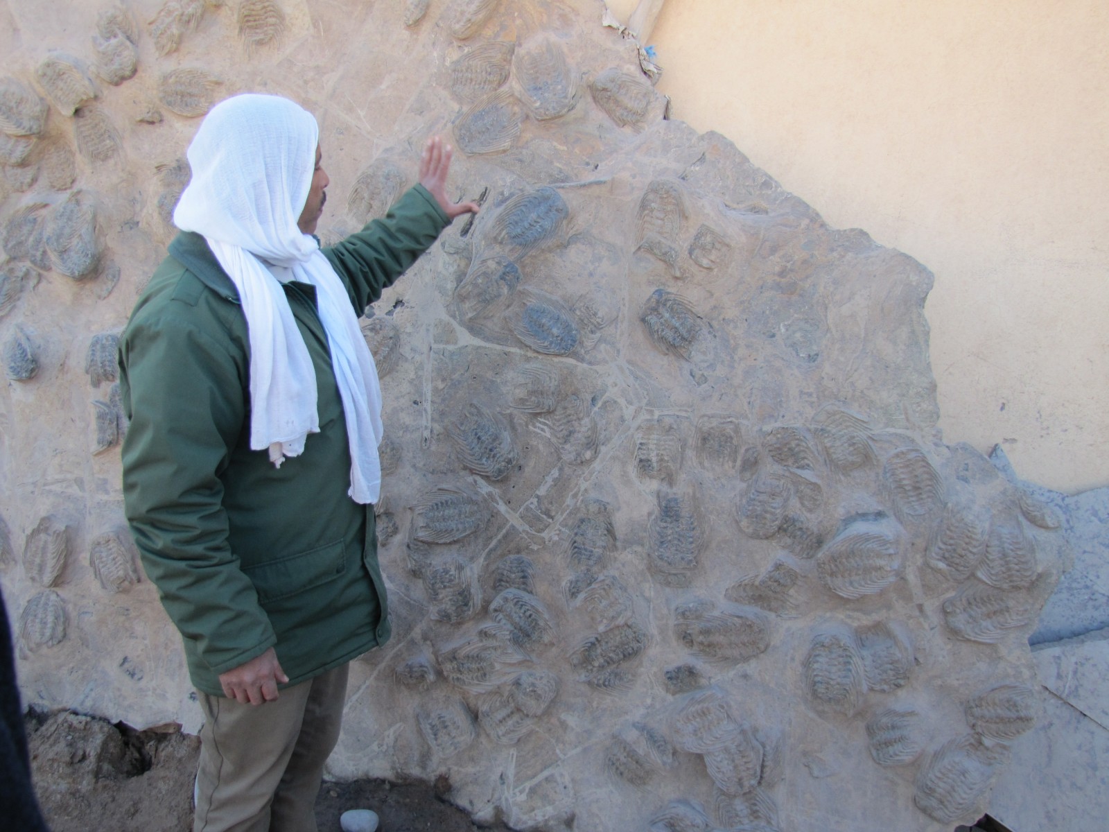 Fossil factory at Erfoud Morocco - Trevor's Travels